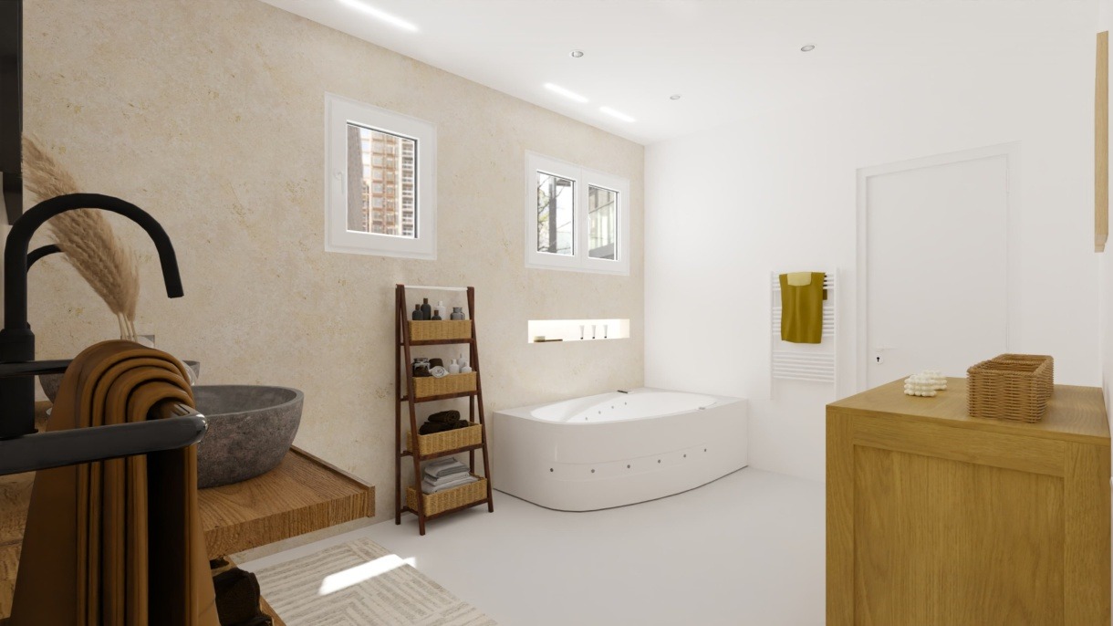 How to draw a 3D Bathroom? - HomeByMe