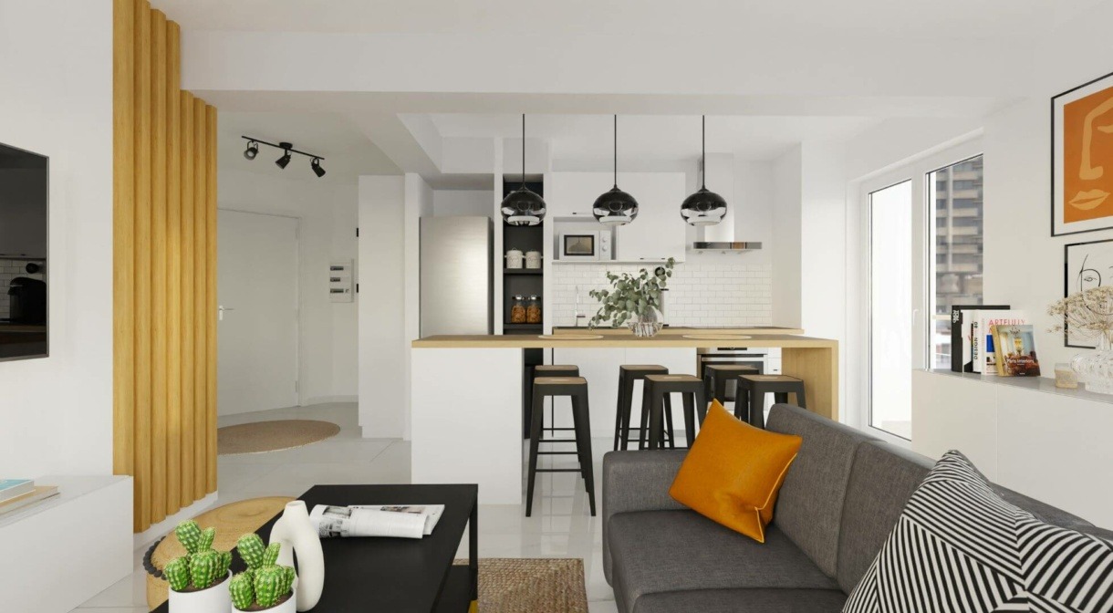 Quelles solutions pour l’aménagement d’une maison de 50m² ? - HomeByMe