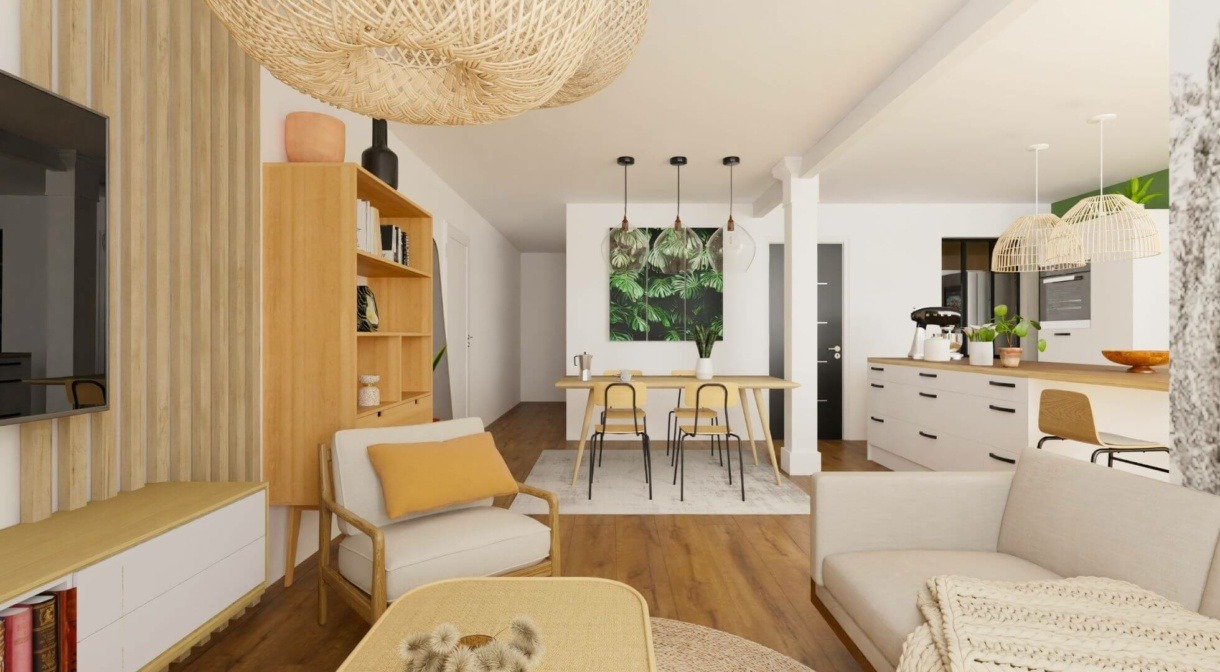 Comment dessiner un plan 3D de maison de plain-pied ? - HomeByMe