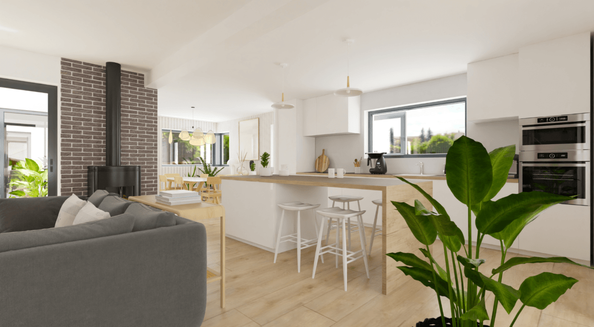 How to Master Dining Room Layouts with the Help of 3D Tech - HomeByMe