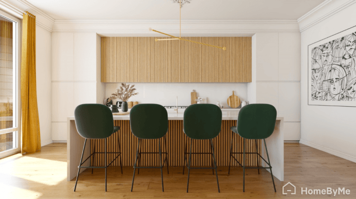 How to Design a Single-Wall Kitchen Layout | HomeByMe